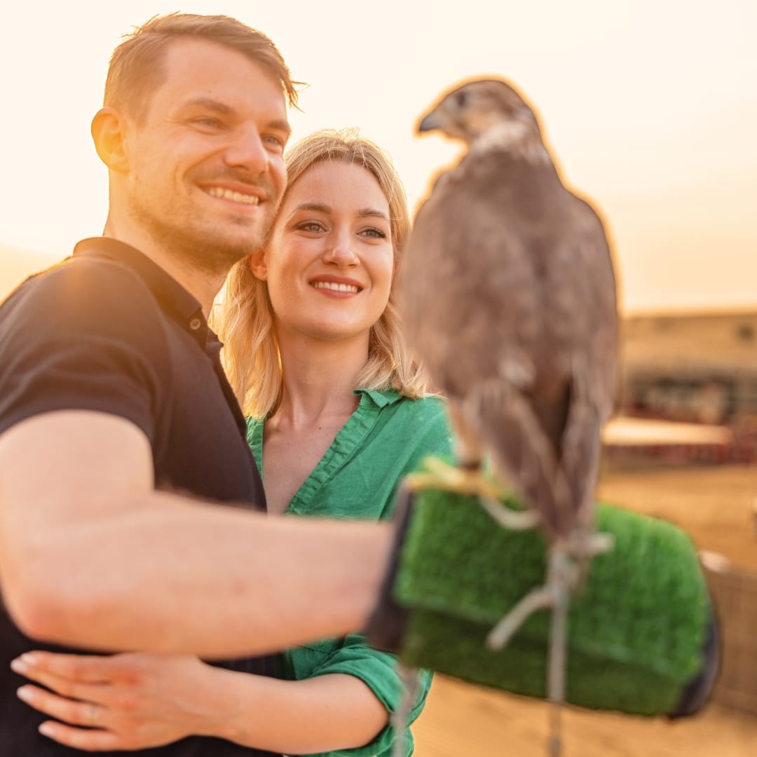 Combo Deal | Desert Safari with Falcon Photo | Just in 99 AED - Al ...
